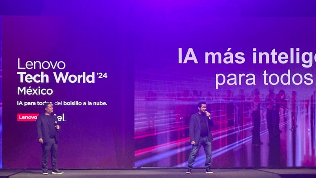 Lenovo muestra sus soluciones de AI en Tech World México